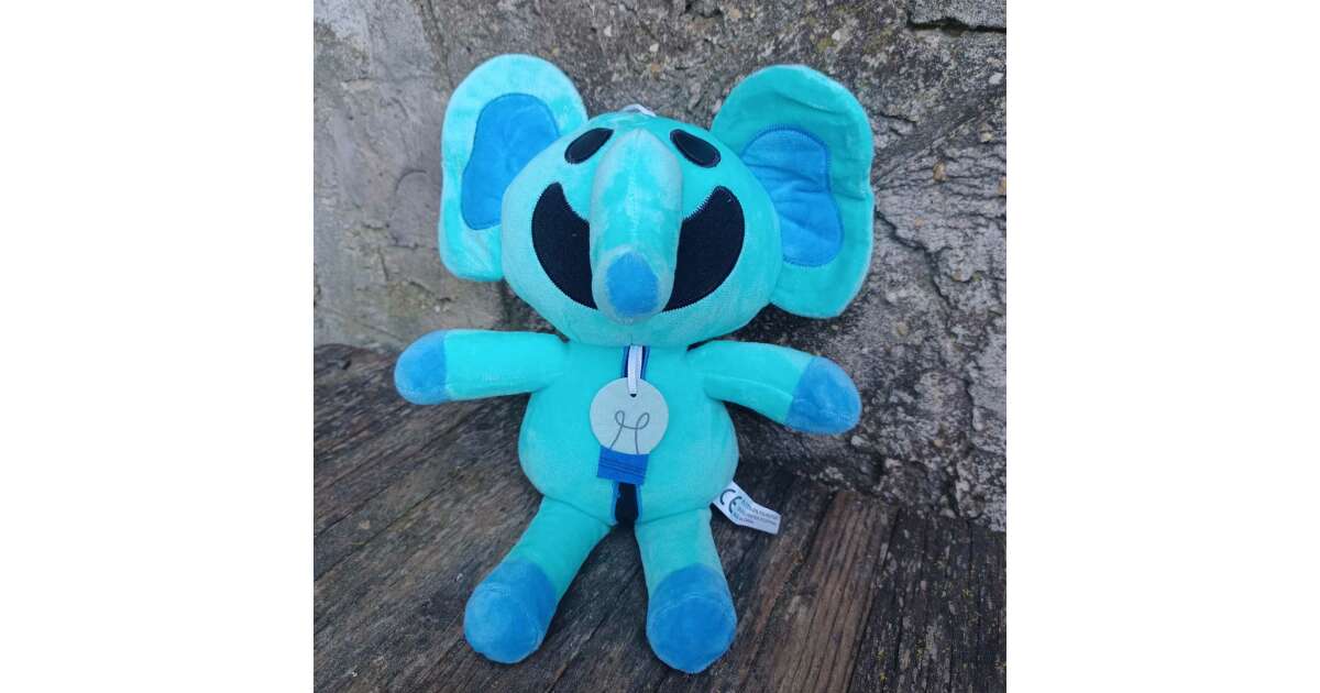 Poppy Playtime The Smiling Critters Bubba Bubbaphant plüss 31cm | Pepita.hu
