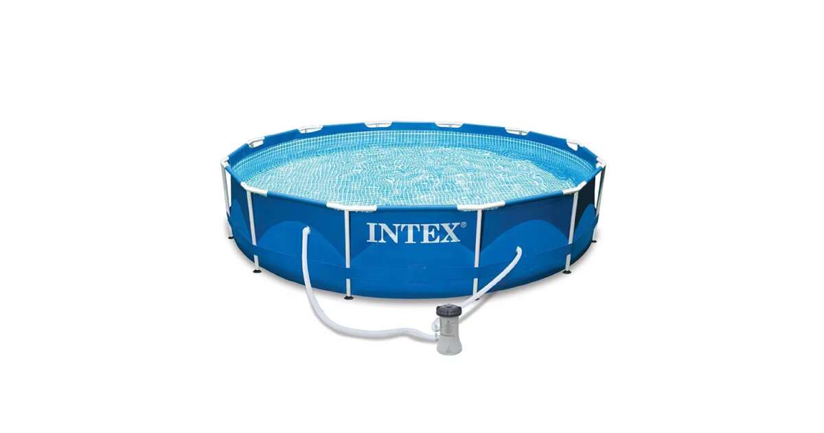 Intex Metal Frame Metal frame pool with spinner 366x76cm (28212NP ...