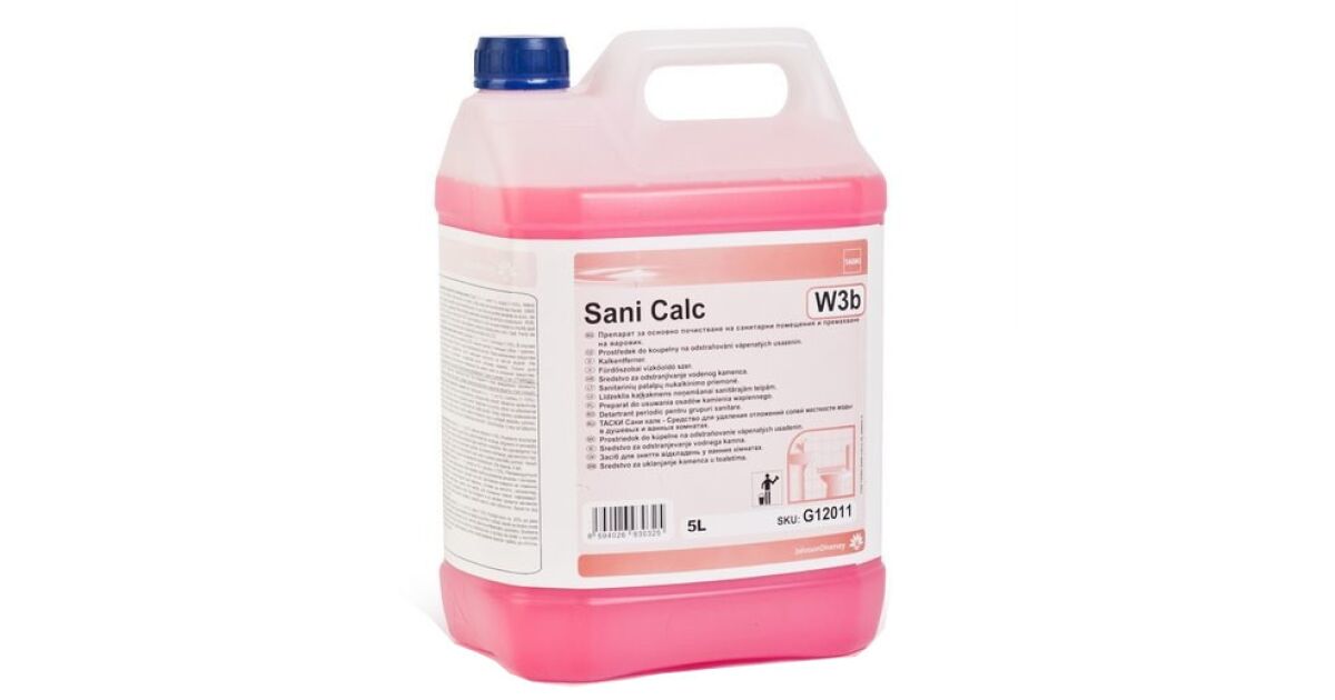 TASKI Sani Calc W3b foszforsavas vízkőoldó - 5 liter | Pepita.hu