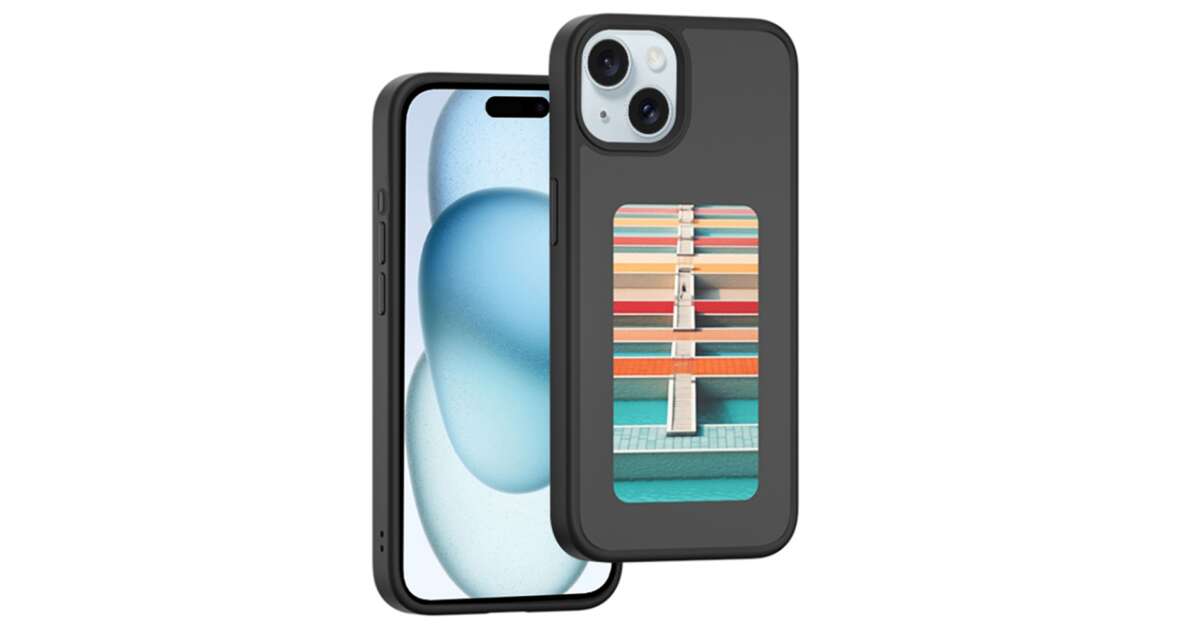 SmartScreen NFC tok iPhone 15-höz, védelem és technológia, fekete ...