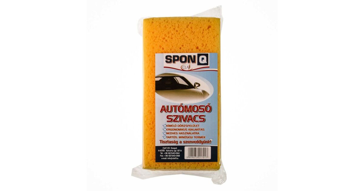 Claff Sponq Autószőnyeg Tisztító Szivacs - 20x10x7cm | Pepita.hu