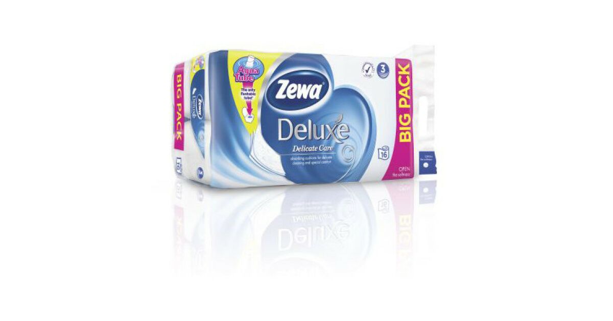 ZEWA Deluxe Toalettpapír - 3 Rétegű - 16 Tekercs | Pepita.hu