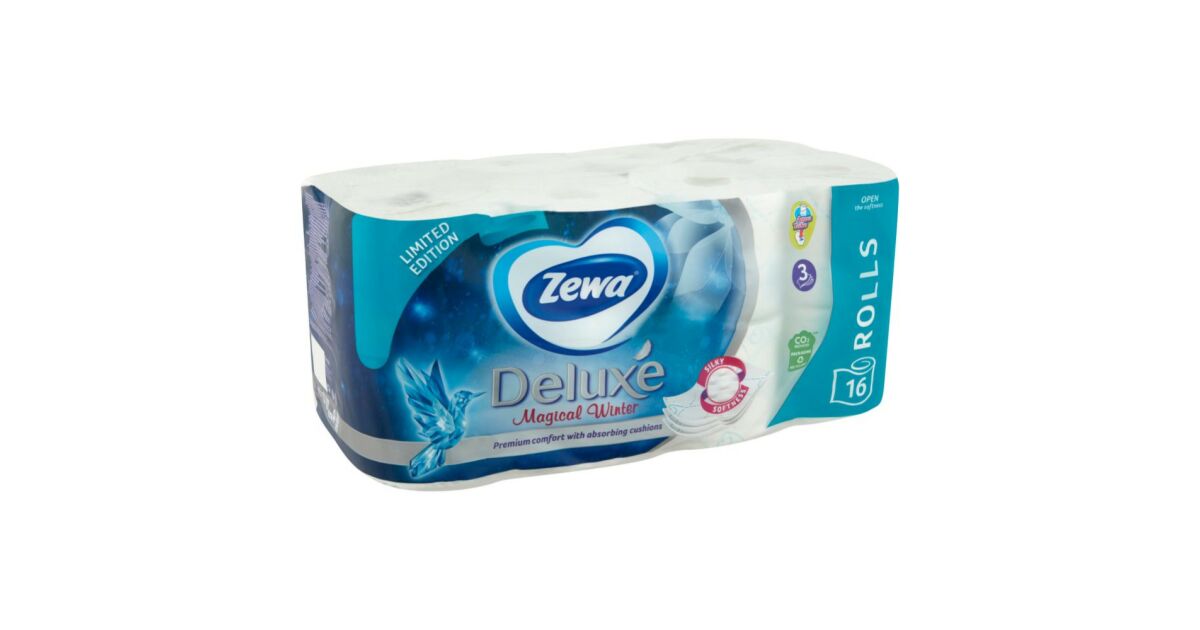 Zewa Deluxe Toalettpapír - 3 Rétegű - 16 Tekercs | Pepita.hu