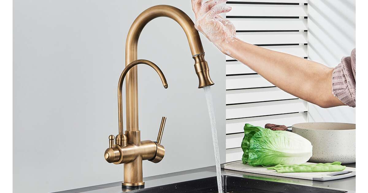 Blackswan M261 Kitchen Faucet, with Sensor and Filtered Water Outlet ...
