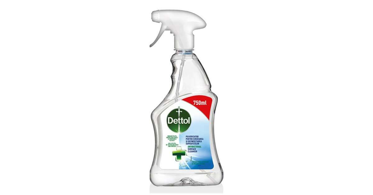 Fertőtlenítő felülettisztító spray DETTOL 750ml | Pepita.hu