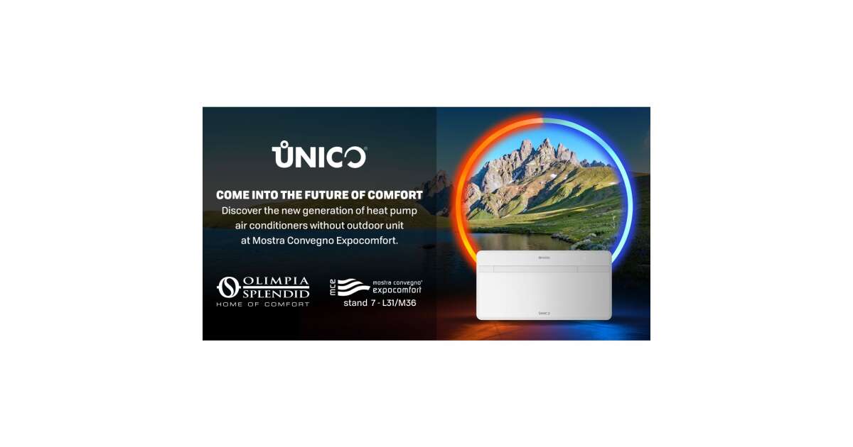 Monobloc légkondicionáló, Olimpia Splendid, Unico Next 10 HP PVAN ...