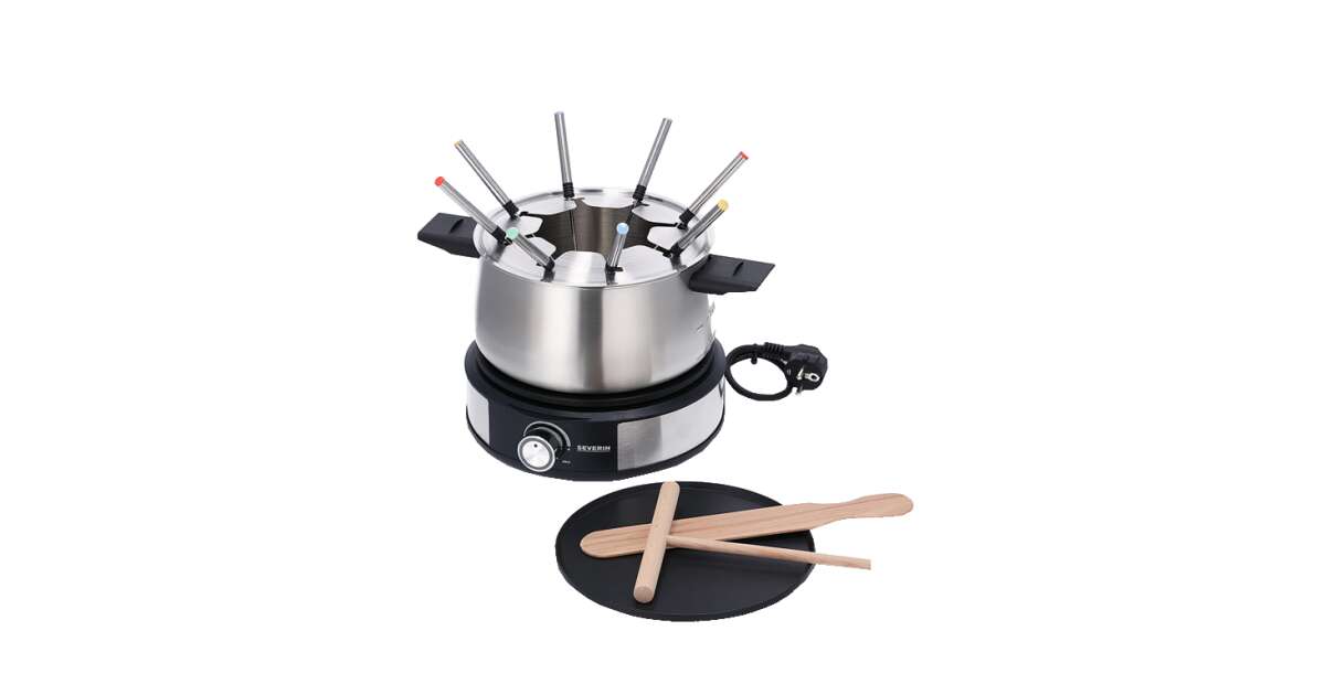 Severin Fondue- und Crêpes-Gerät - 2-in-1 | Pepita.com
