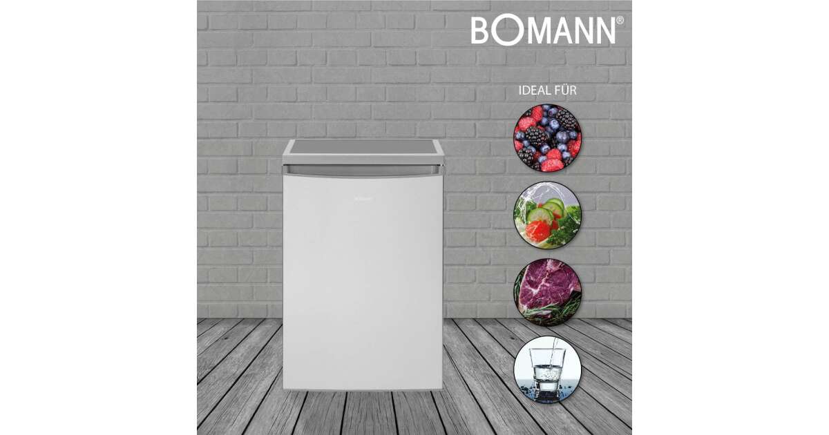 Bomann mini hűtőszekrény, VS 2185.1, kompakt, hangtalan, hőmérséklet ...