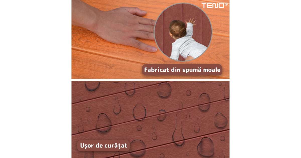 TENO® 3D Falpanel Tapéta - Fa Modell - 29,4 nm | Pepita.hu