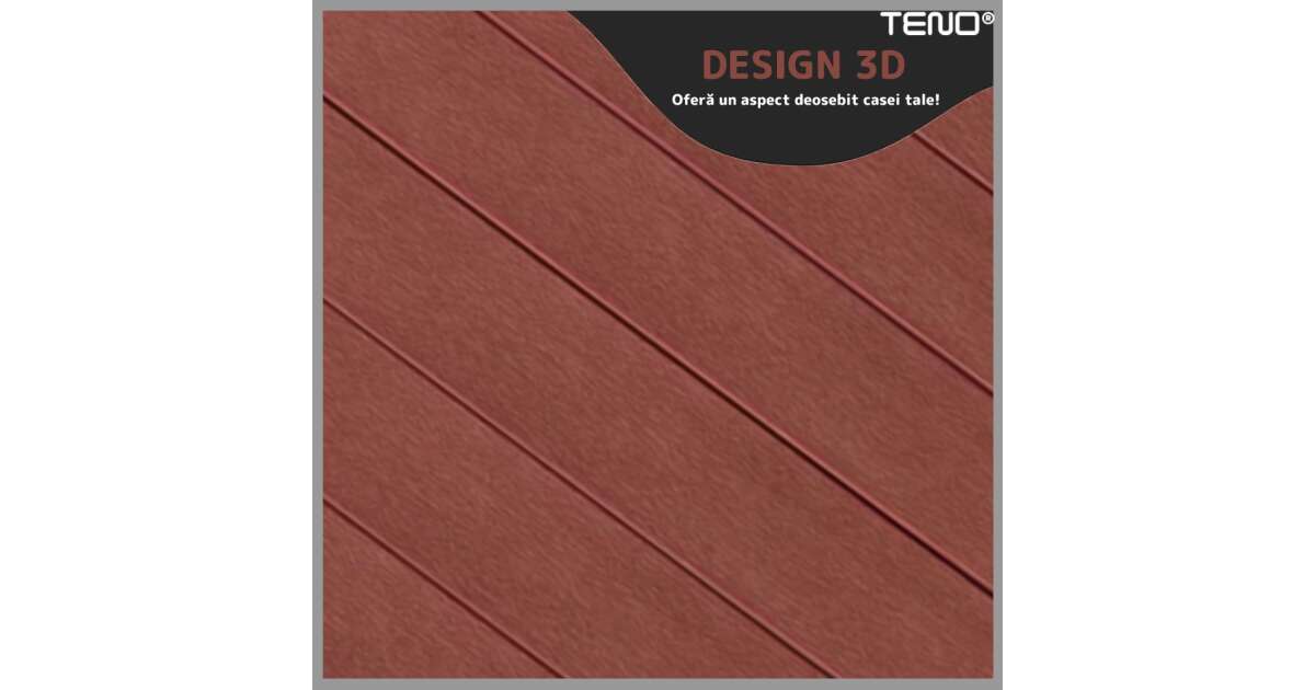 TENO® 3D Falpanel Tapéta - Fa Modell - 29,4 nm | Pepita.hu