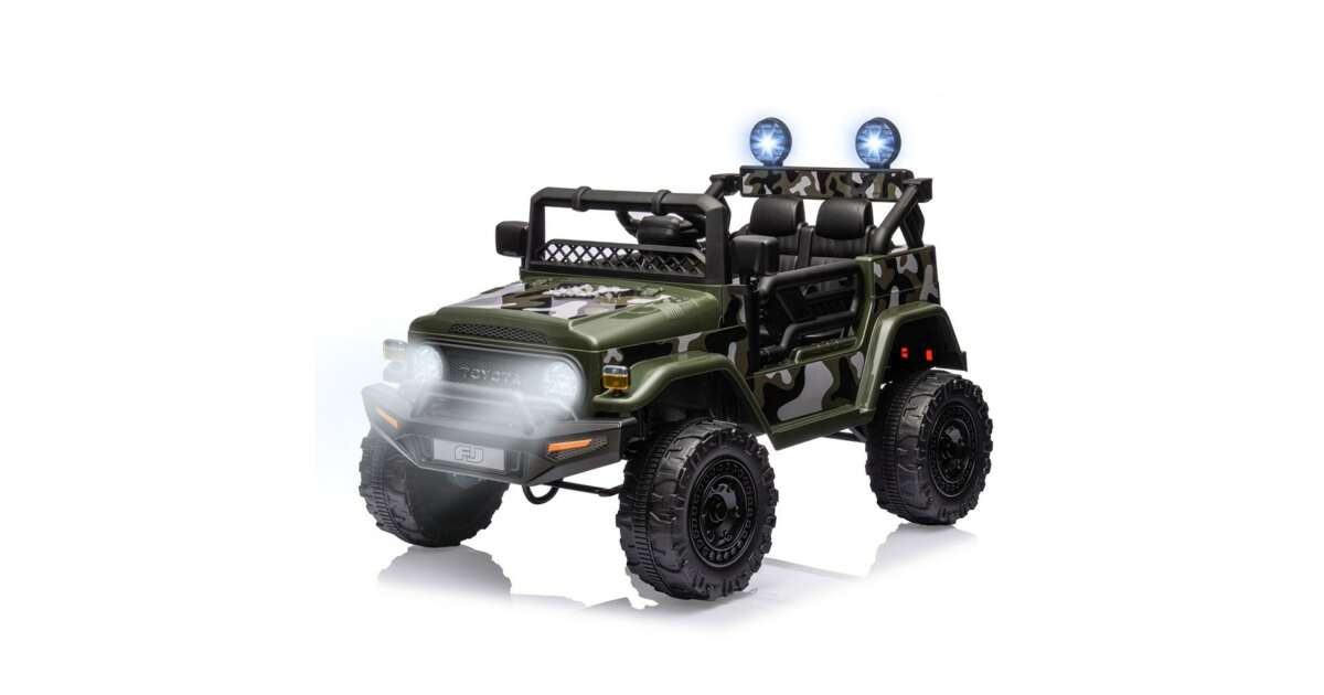 Elektroauto Milly Mally Toyota FJ Cruiser Armee | Pepita.com