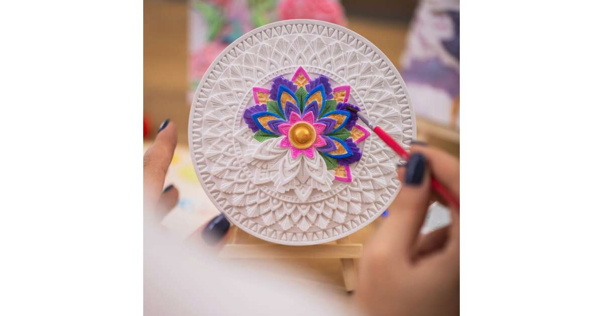 Candellana 3D gipsz Színező kép - Mandala | Pepita.hu