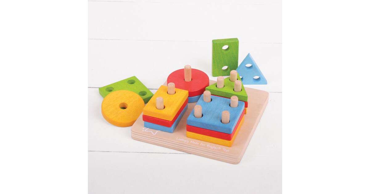 Joc de sortare - 4 forme geometrice | Pepita.com