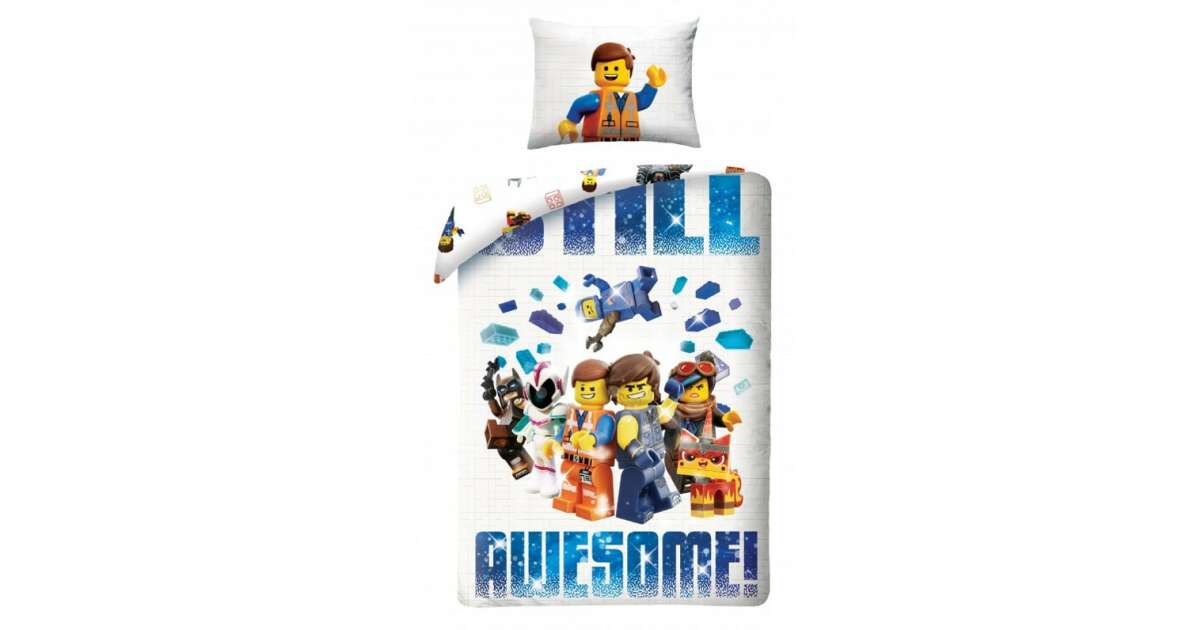 Lego city ágyneműhuzat, Lego-kaland/Lego Movie (100 % pamut) (43281 ...