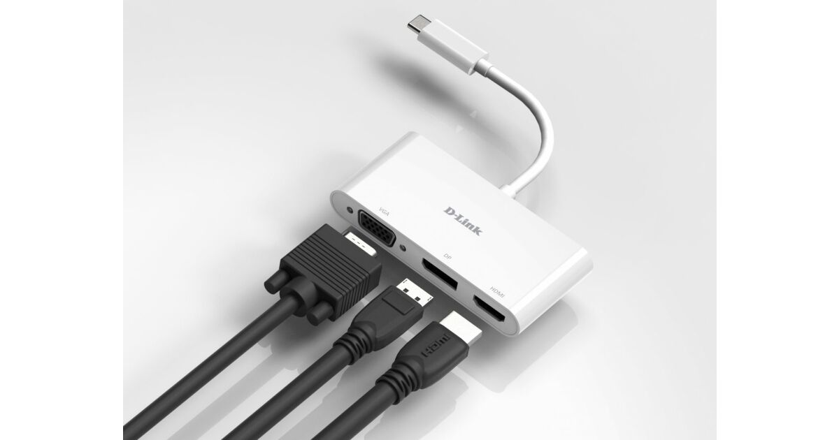 D-Link DUB-V310 Докинг станция и репликатор на портове с кабел USB 3.2 ...