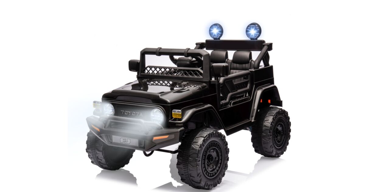 Elektroauto Milly Mally Toyota FJ Cruiser Schwarz | Pepita.com