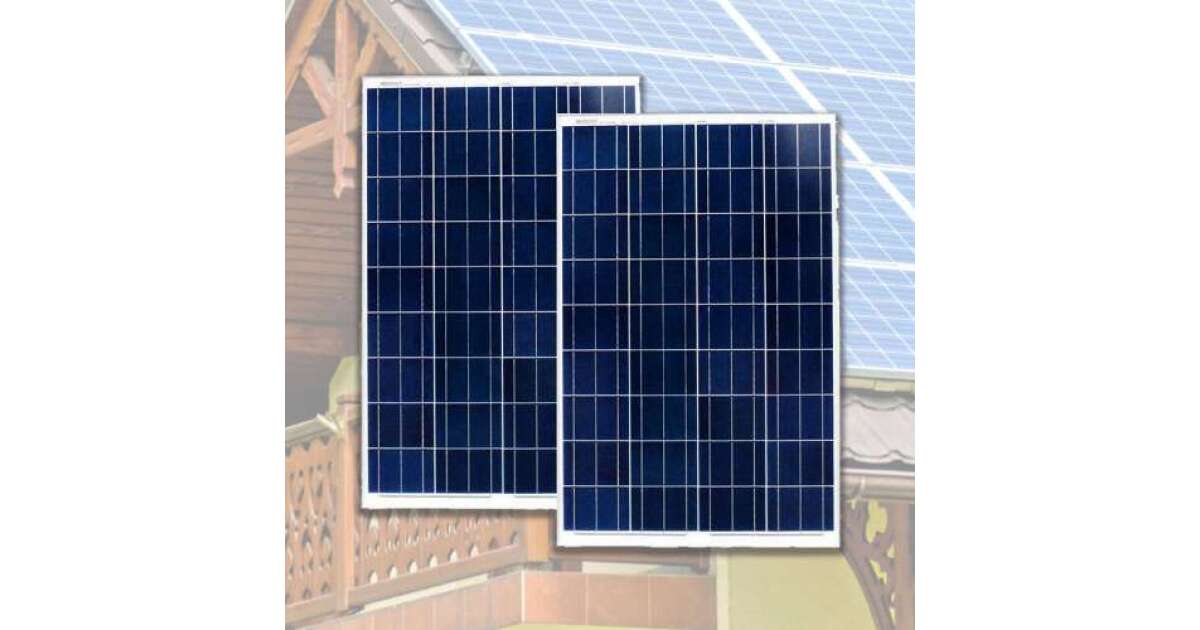 50W Monocrystalline Solar Panel – 670 mm x 540 mm | Pepita.com