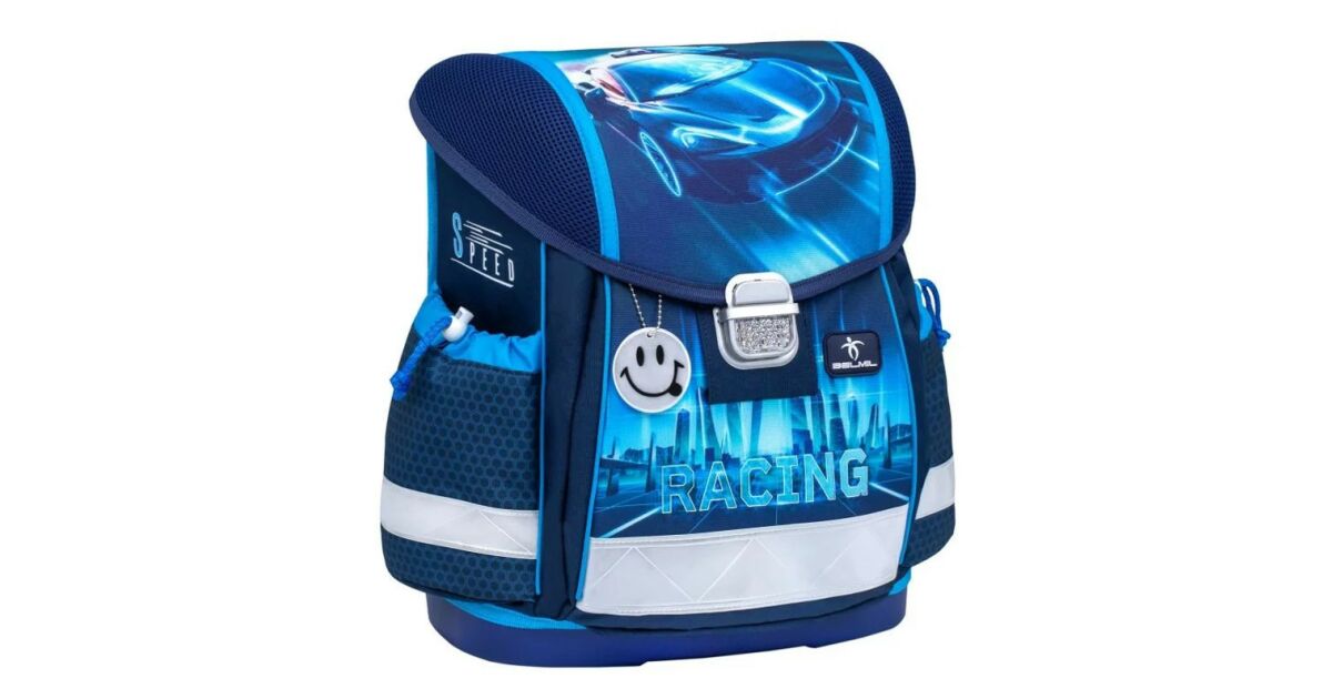 Belmil Classy iskolatáska, Autós/Racing Blue Neon (403-13/AG) AGR ...
