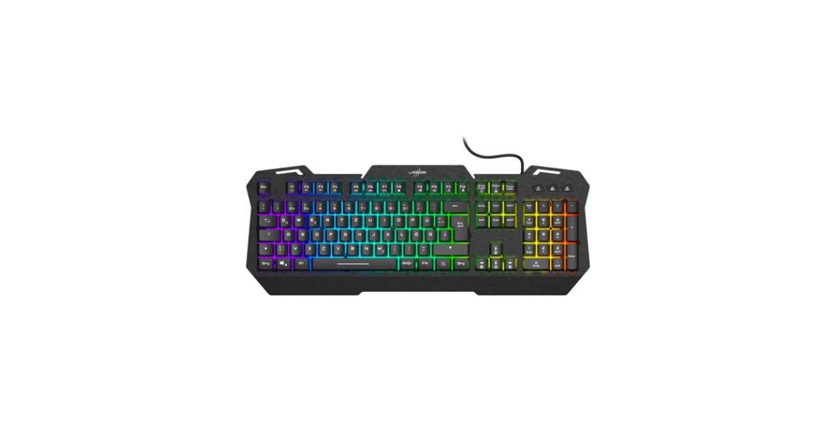 URAGE by Hama 13217820 EXODUS 450 METAL fekete gamer billentyűzet ...