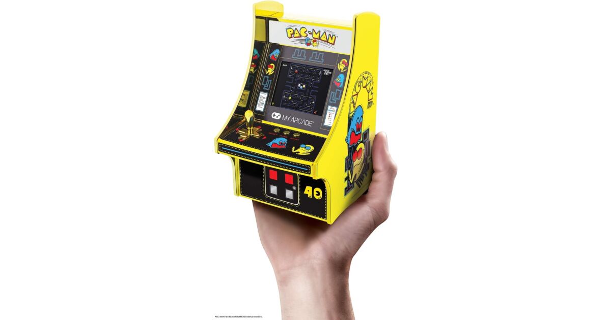 My Arcade DGUNL-3290 Pac-Man 40th Anniversary Micro Player Retro Arcade ...
