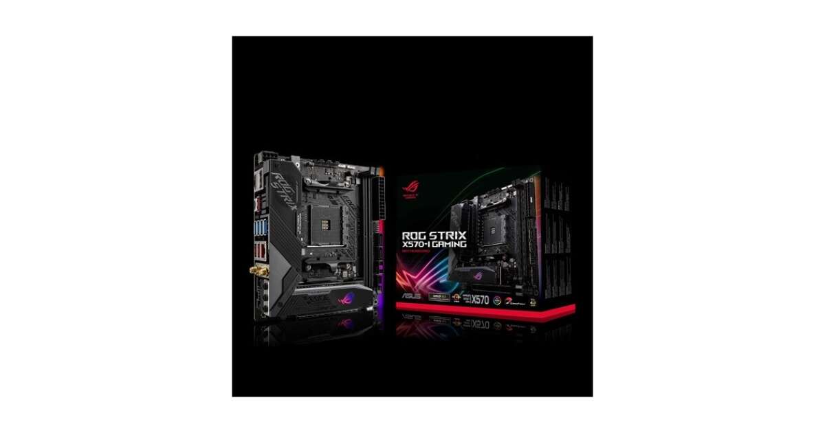 ASUS ROG STRIX X570-I GAMING AMD X570 SocketAM4 mini-ITX alaplap ...