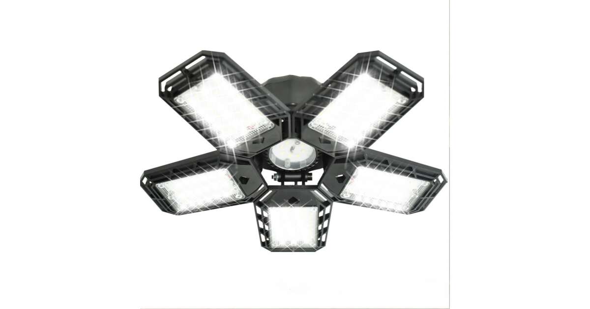 Lampa LED pentru interior, cu 5 brate ajustabile, Soclu E27 100W ...