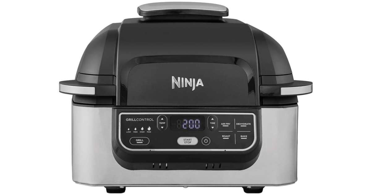 Ninja Foodi 5,7L grill și cuptor cu aer cald - AG301EU | Pepita.com