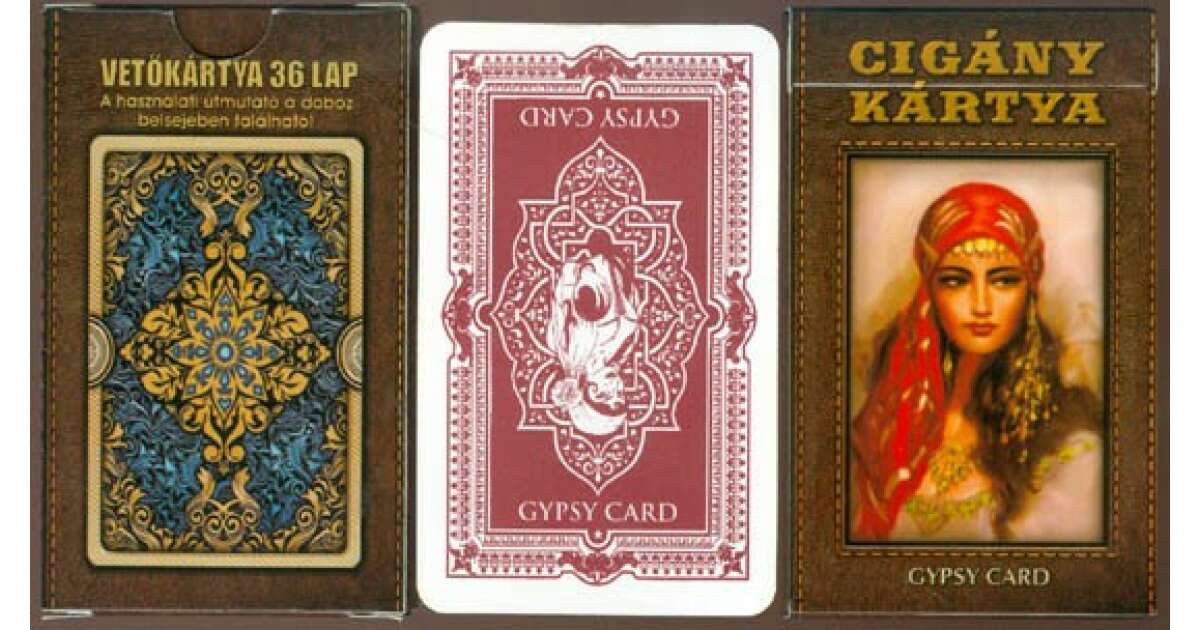 Cigány kártya - GIPSY CARD - 36 lapos | Pepita.hu