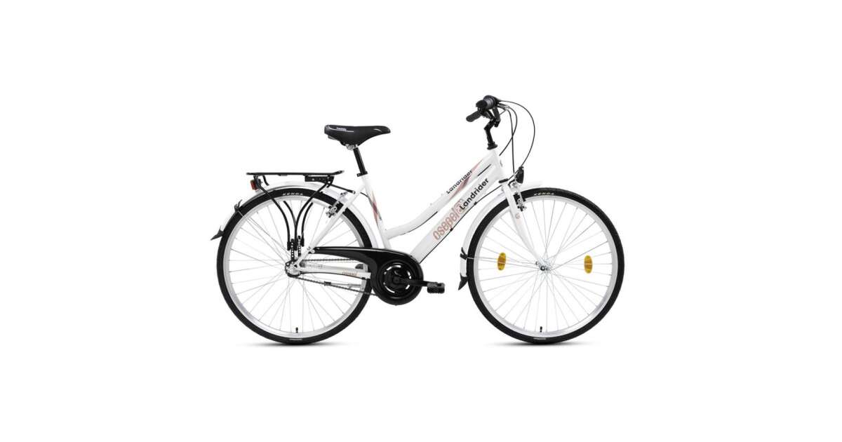 Csepel Landrider 28/17 női trekking kerékpár, 3 seb. agyváltó - Fehér ...