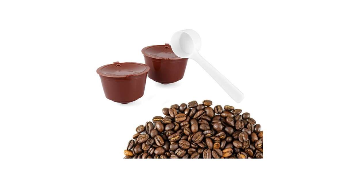 5 capsule de cafea reincarcabile pentru aparatul de cafea Dolce Gusto ...