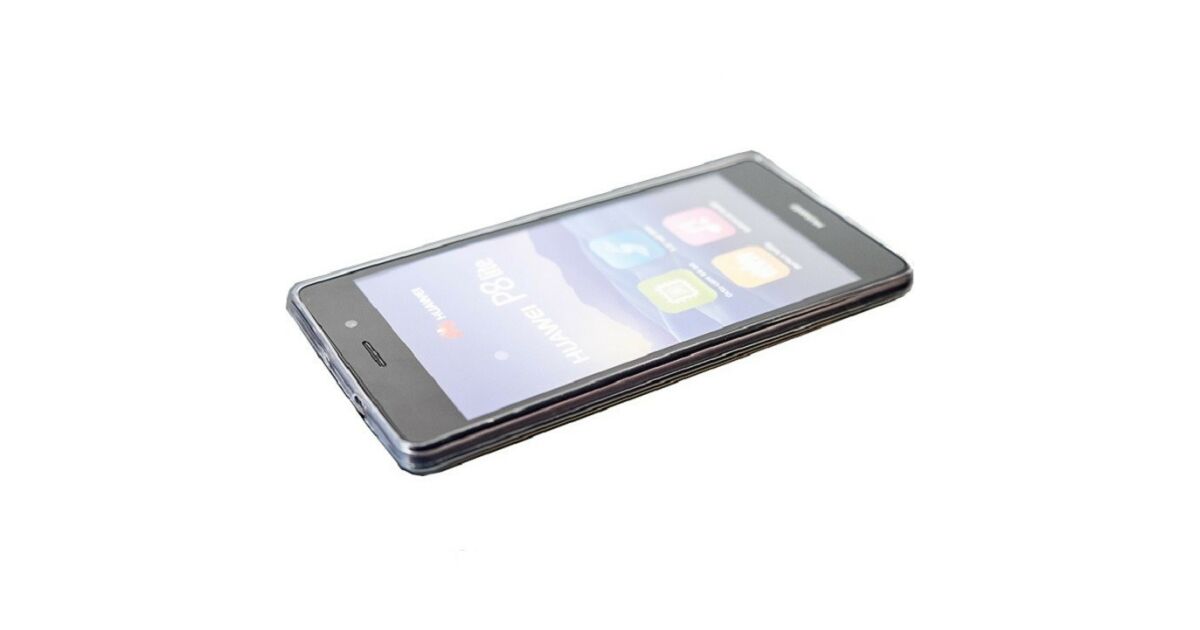 Husa de telefon mobil din silicon Gigapack, ultra-subtire, transparenta ...