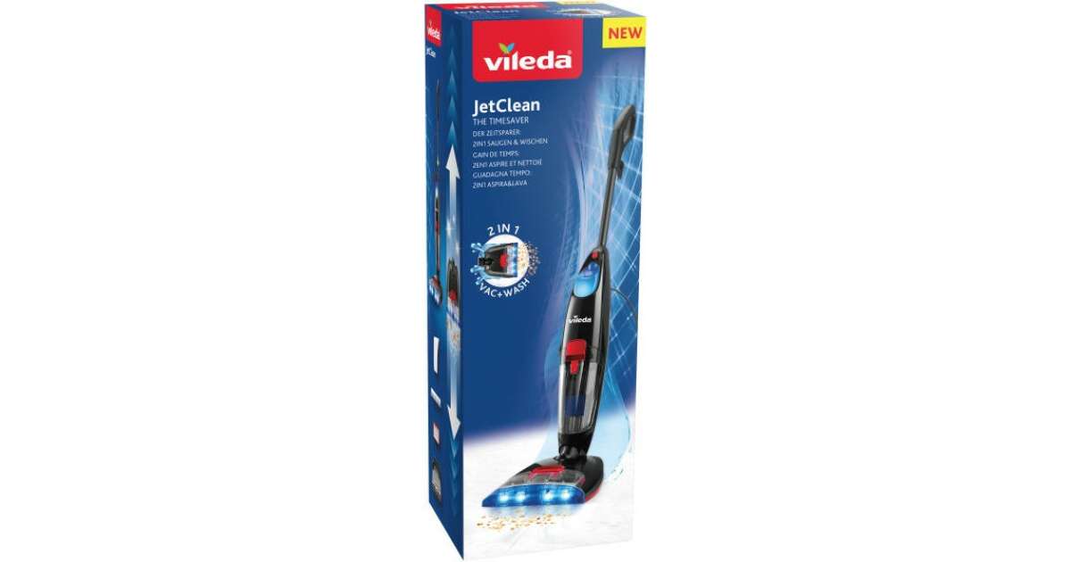 Vileda Jet Clean 3in1 400W 640ml Elektromos Álló Porszívó | Pepita.hu
