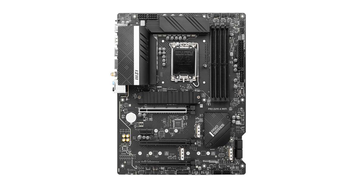 MSI PRO Z690-A WIFI Intel Z690 LGA 1700 ATX | Pepita.com