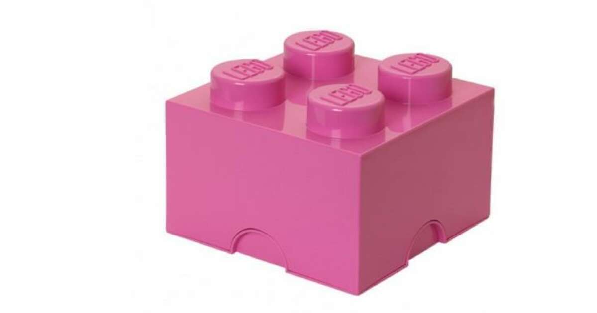 LEGO 40031739 Tároló doboz 4 - Ragyogó lila | Pepita.hu