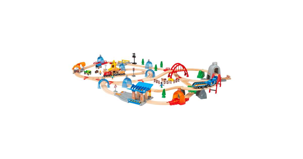 BRIO 33977 Smart Tech Sound Deluxe Bluetooth Elemes Óriás 91 db-os Fa ...