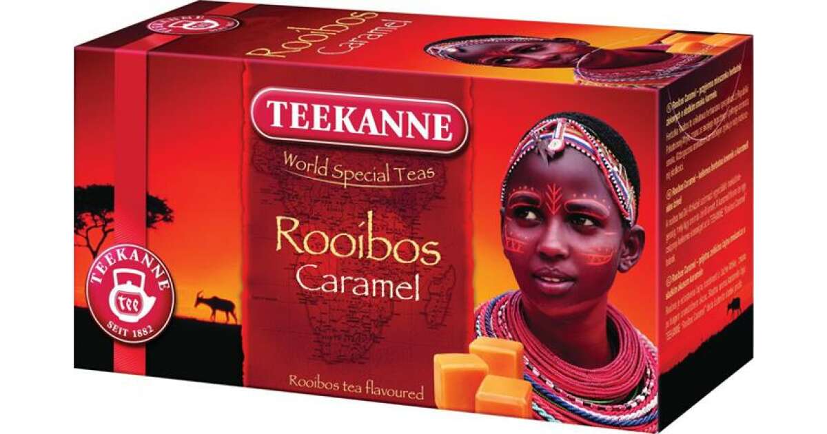 Teekanne rooibos-karamell ízű herba tea (20x1,75 g) | Pepita.hu