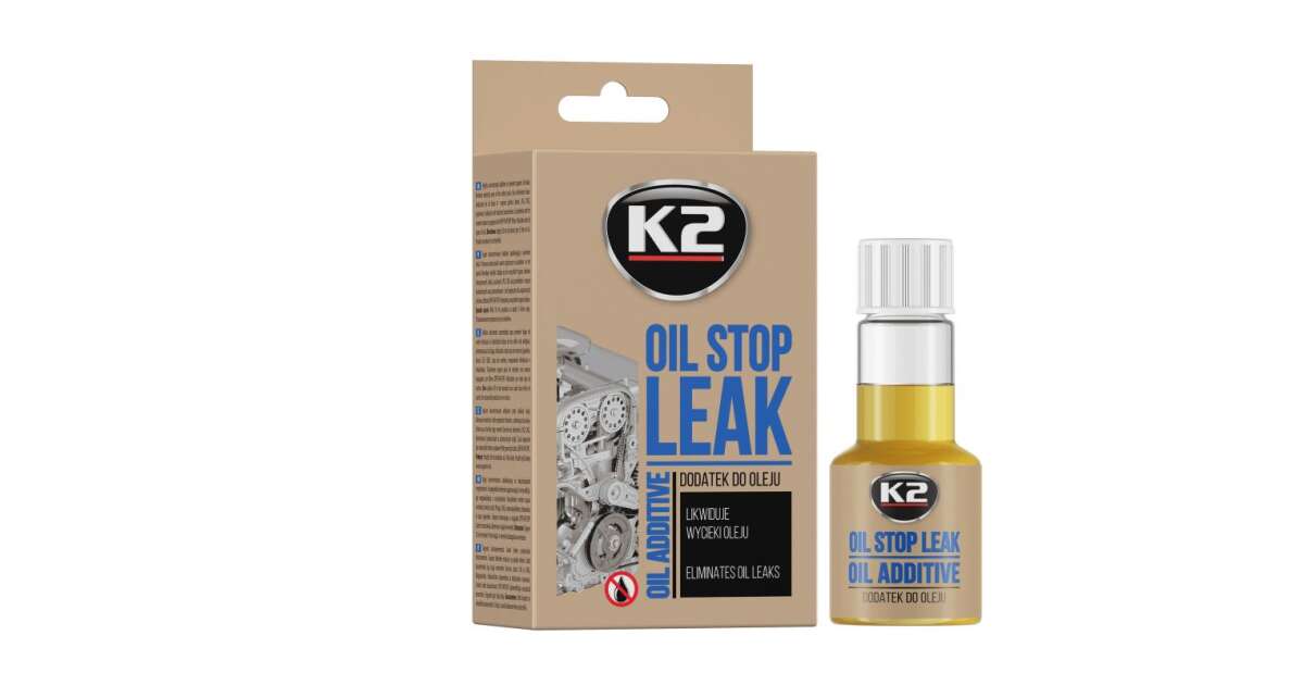 K2 Stop Leak Oil 50ml Добавка за моторно масло | Pepita.com