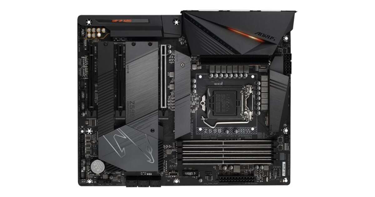 GIGABYTE Z590 AORUS PRO AX LGA 1200 DDR4 3xM.2 6xSATA 1xDP ATX MB ...