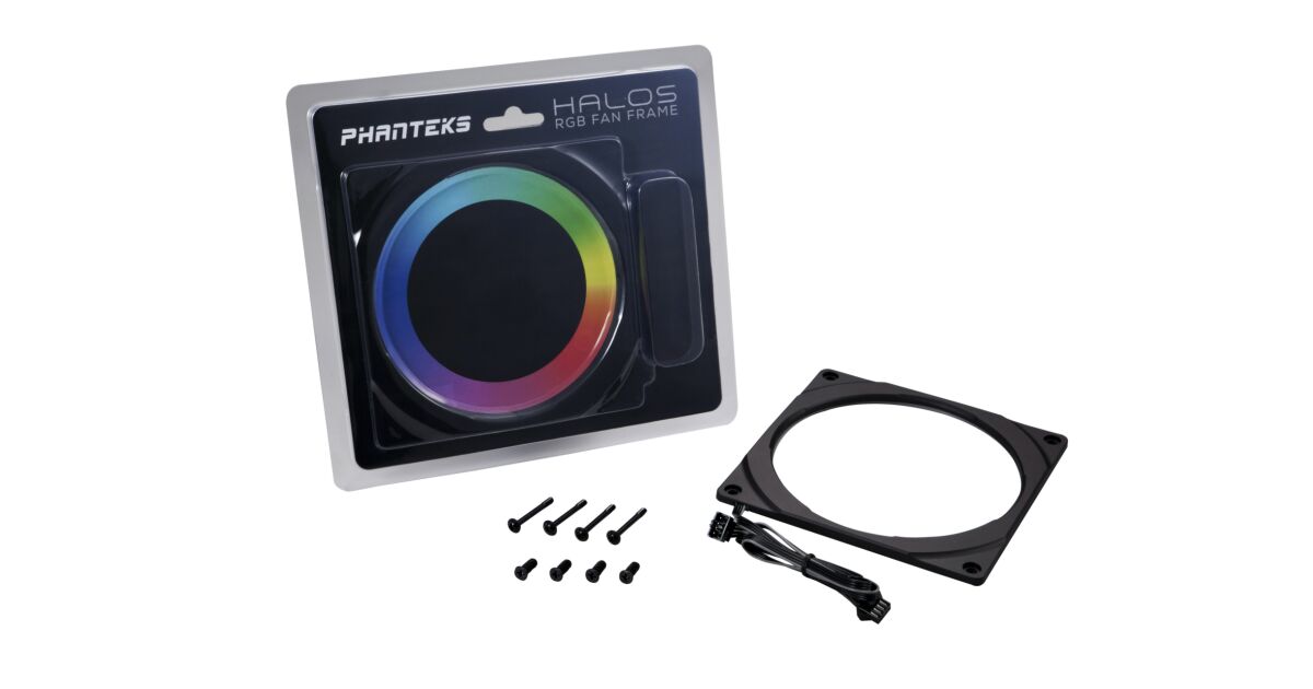 PHANTEKS Halos ramka 140mm, RGB-LED - czarna | Pepita.com
