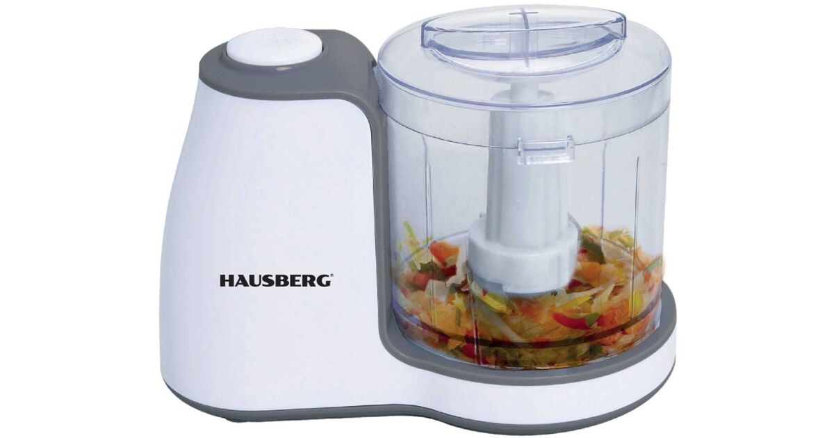 Tocator electric Hausberg HB-4504A, putere 100 W, Motor cupru, Alb ...