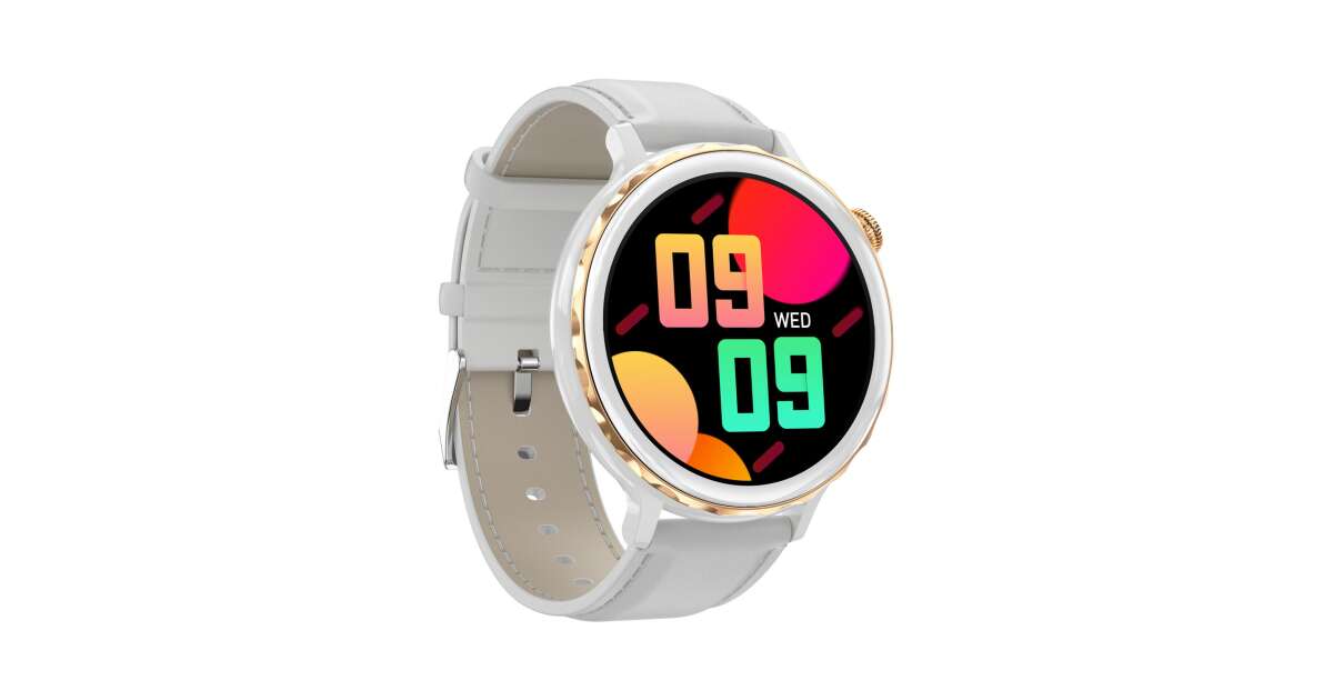 wonlex DW21 női bluetooth okosóra, arany színű kerettel | Pepita.hu