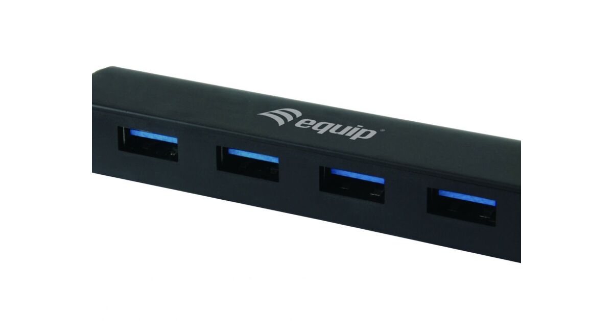 EQUIP USB elosztó-HUB, 4 port, USB 3.2, EQUIP Life | Pepita.hu