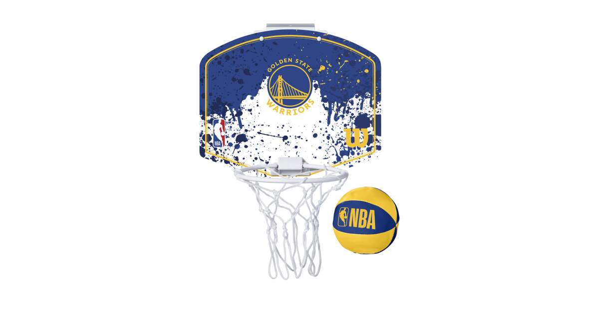 Wilson nba team mini hoop golden state warriors mini palánk unisex kék ...
