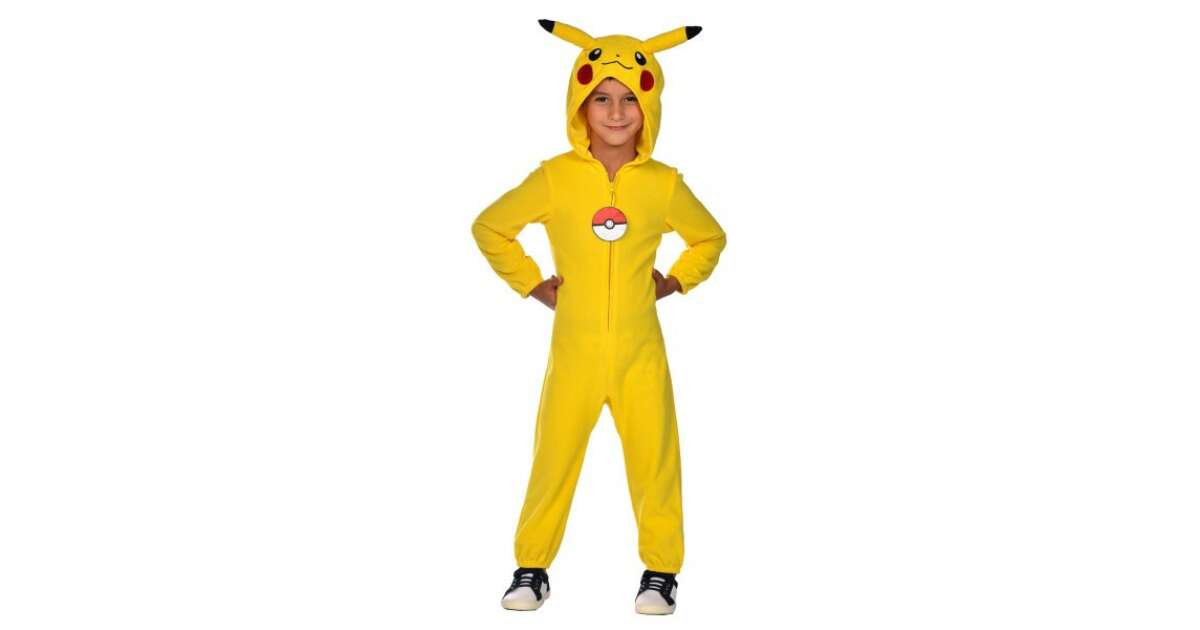 Pokémon Pikachu Jelmez - Overall - 8-10 év | Pepita.hu