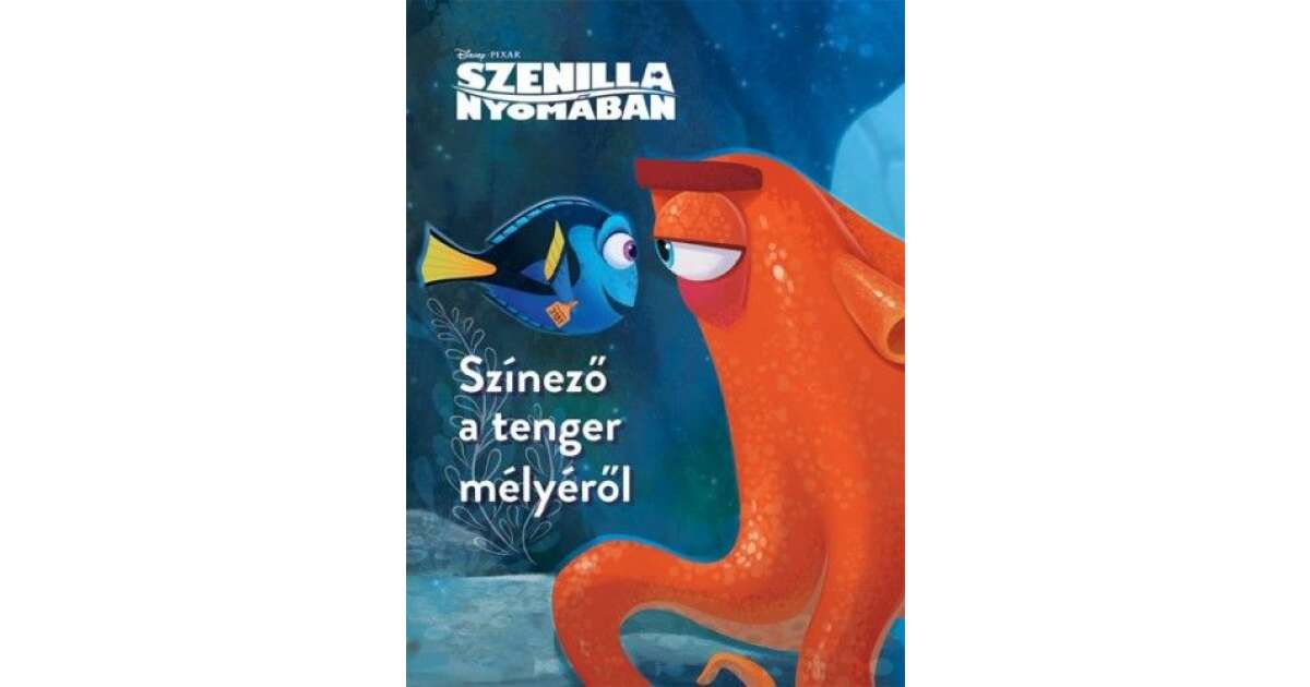 Disney - Szenilla nyomában - Színező a tenger mélyéről | Pepita.hu