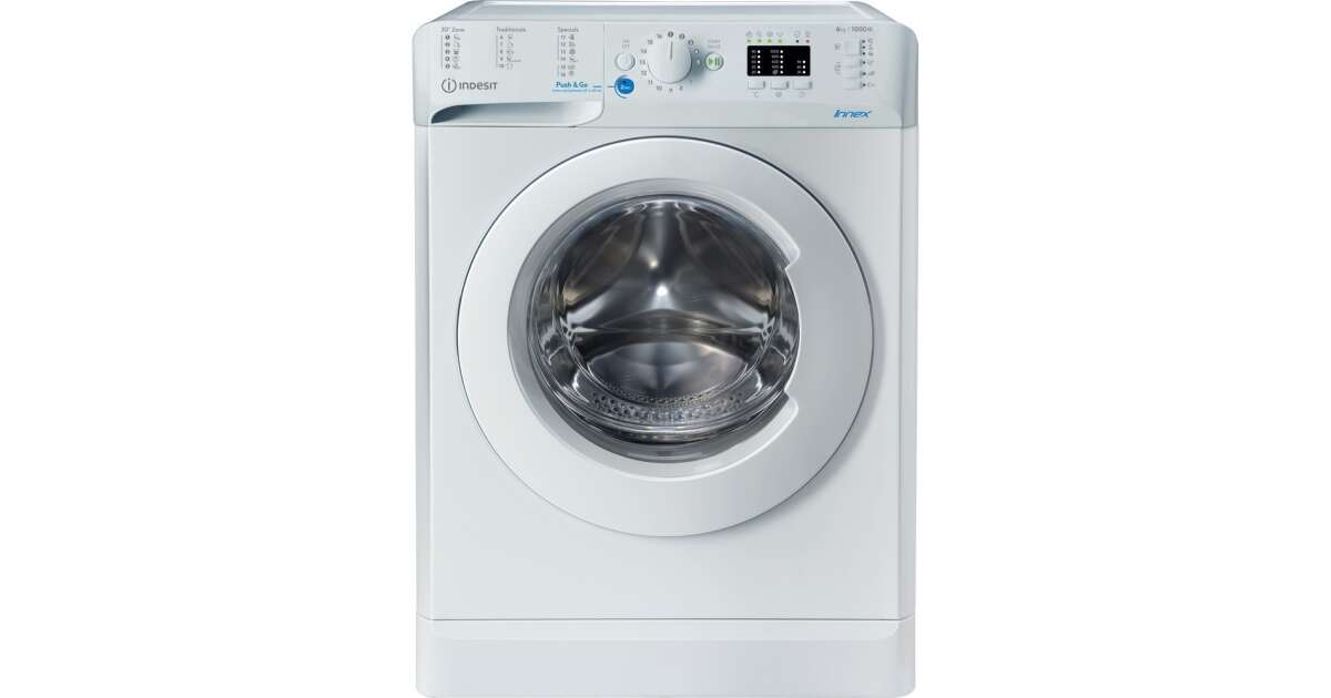 Indesit BWSA 61051 W EU N Elöltöltős mosógép | Pepita.hu