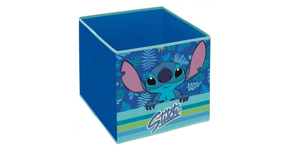 Disney Lilo & Stitch Toy Storage Box leaf 31cm | Pepita.com