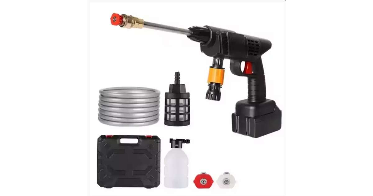 MDHL 8106 Multifunkčná elektrická vysokotlaková umývačka áut Bezdrôtová mini pištoľ na umývanie ...