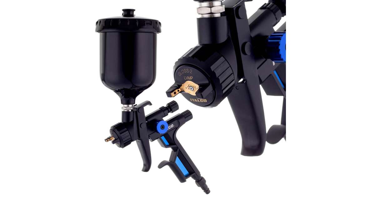 Italco Gloss 2 LVMP 1.3 mm Premium Spray Gun | Pepita.com