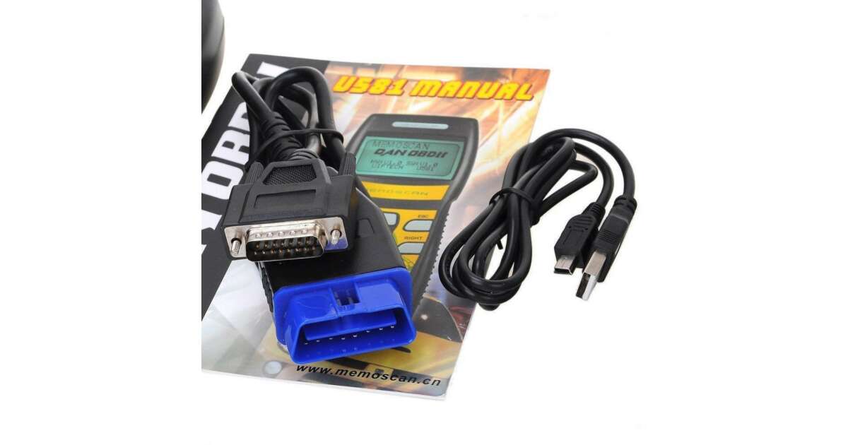 U581 OBD2 Hibakód Olvasó - Kézi Autódiagnosztika | Pepita.hu